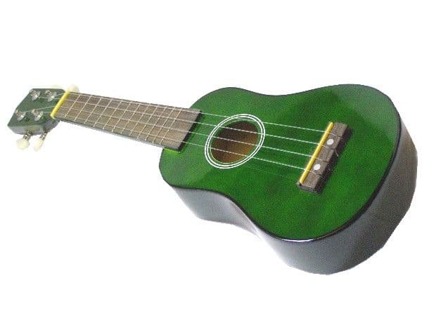 Blue Moon Soprano Ukulele - GREEN GR3500G
