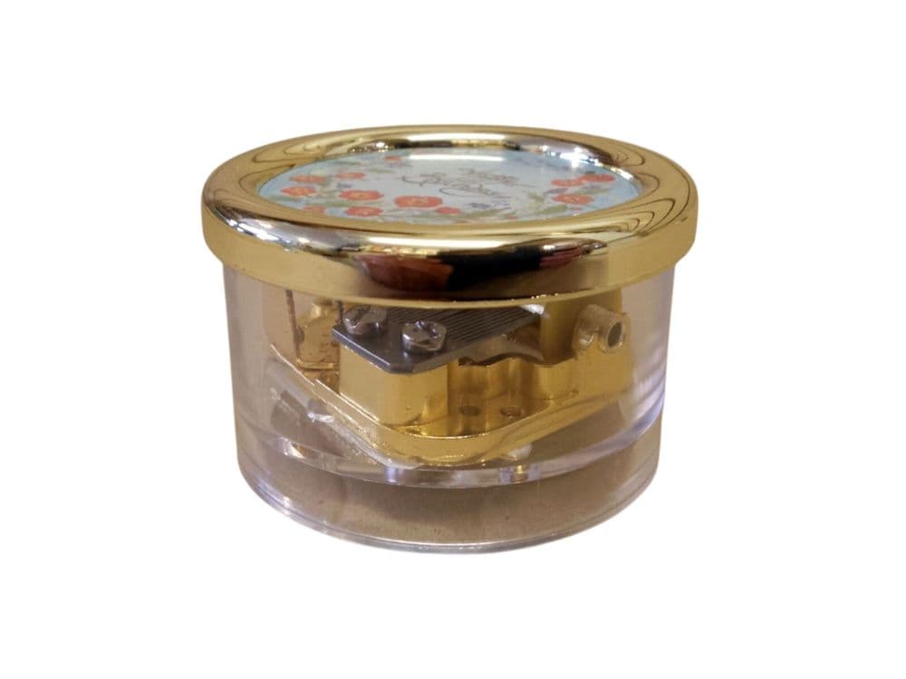 Edelweiss musical paperweight