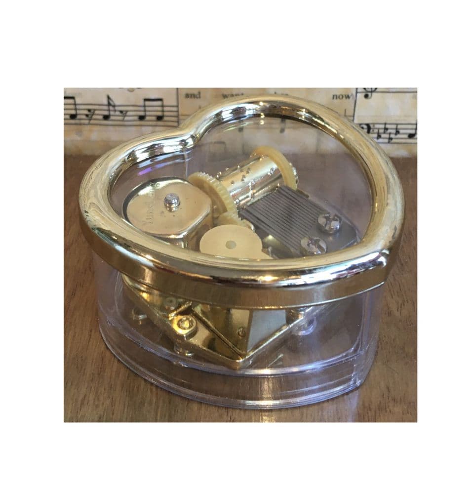 Edelweiss musical paperweight