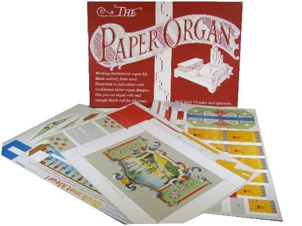 The Paper Organ, Working Mechanical Organ Kit. MECHANICAL ORGANS ...