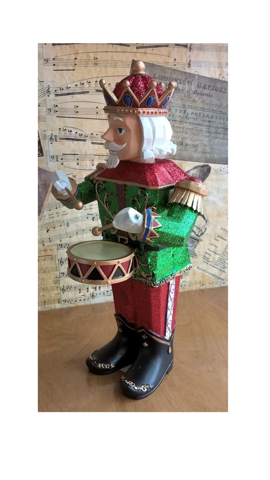 Musical Christmas Nutcracker Automaton
