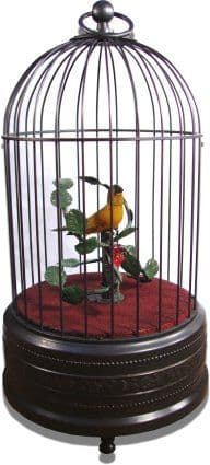 Singing Bird Automaton Cage SB1