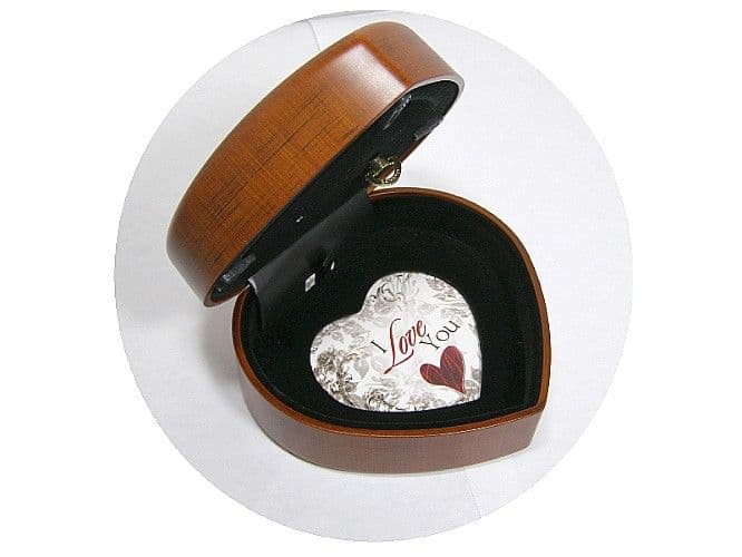 Valentine Jewellery Boxes & Musical jewelery boxes from The Music Box shop