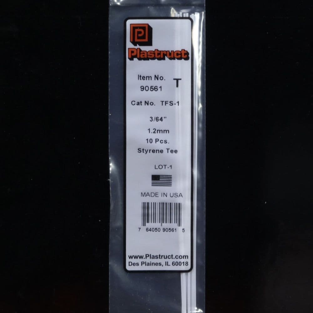 Plastruct 90561 TFS-1 T Section