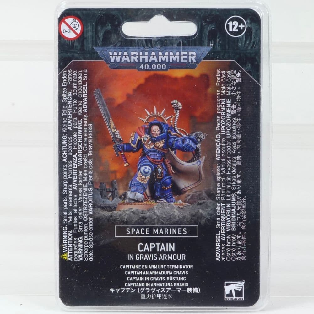 Warhammer 4870 Captain in Gravis Armour