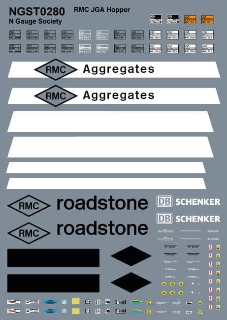 NGST0280 Decals for kit 28 NGSK0280