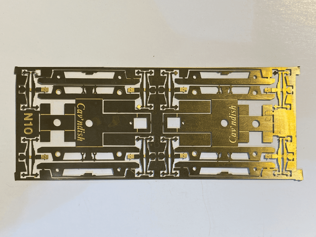 ULTBF004 LMS 9 4 wheel bogie kit etched brass one pair UM/P 555 Cav ...