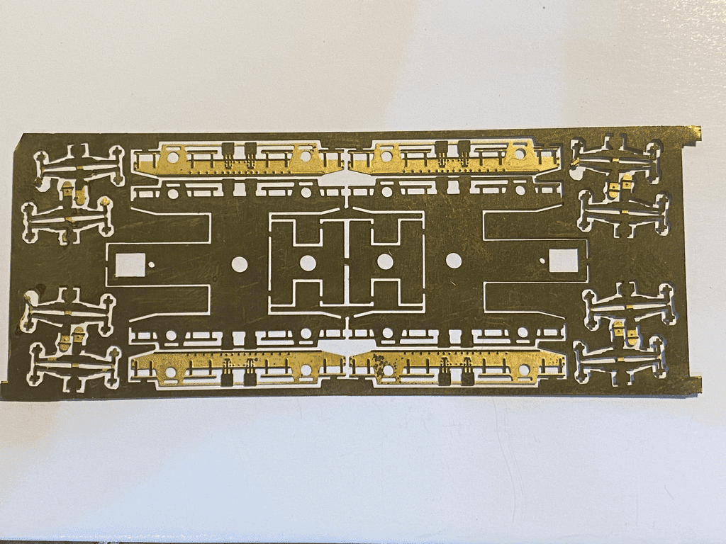 ULTBF007 GWR 9 1923 4 wheel bogie kit etched brass one pair UM/P 560F ...