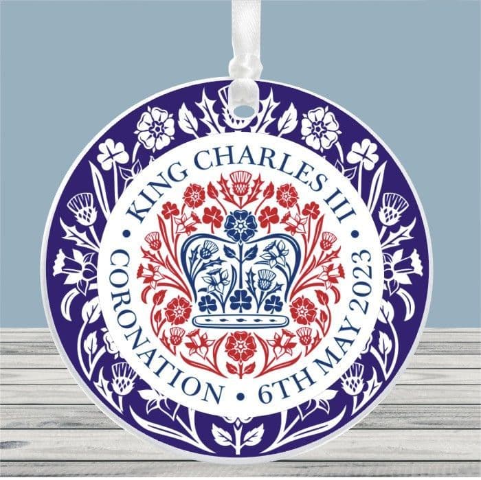 King Charles III Coronation Souvenir Ceramic Keepsake