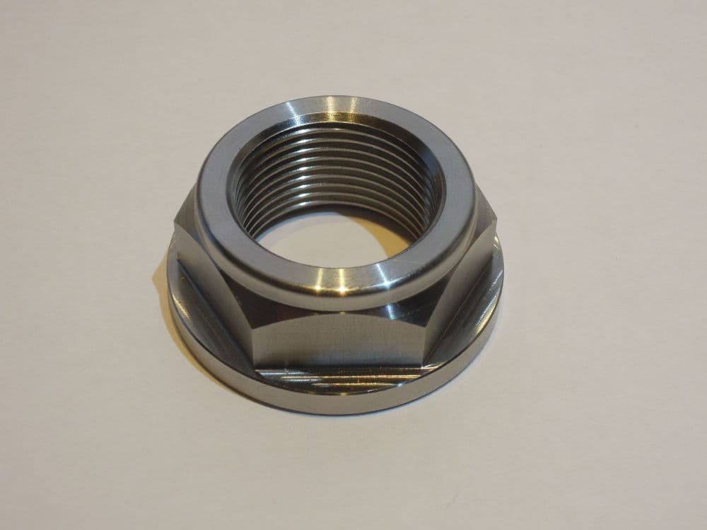 90185-24165 Stainless Rear wheel Nut with built in washer