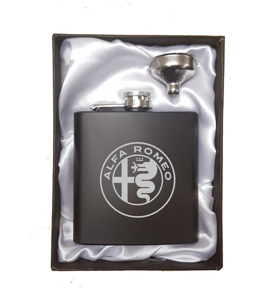Alfa Romeo Inspired Flask and Accessory Set