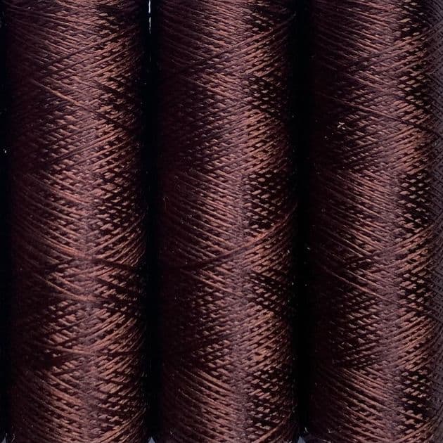 195 Chocolate - Pure Silk - Embroidery Thread