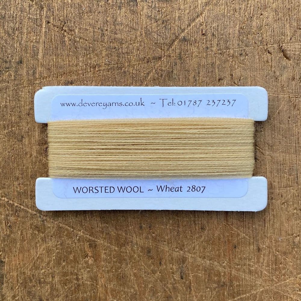 2807 Wheat - Worsted Wool - Embroidery Thread
