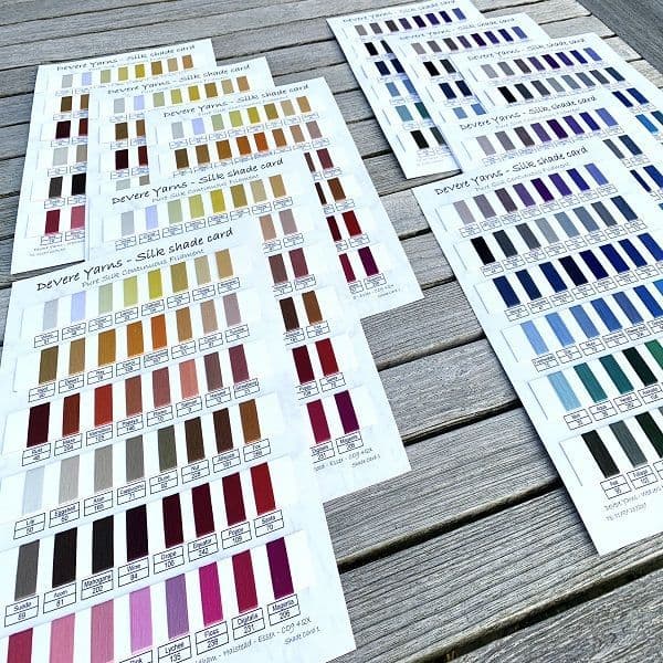Pure Silk Shade Card