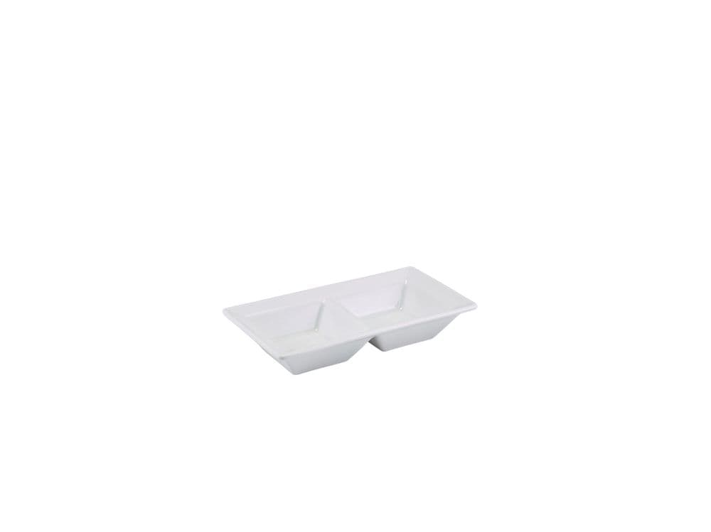 GenWare Porcelain Double Dish 15 x 8cm/ 6 x 3" Box Of 6
