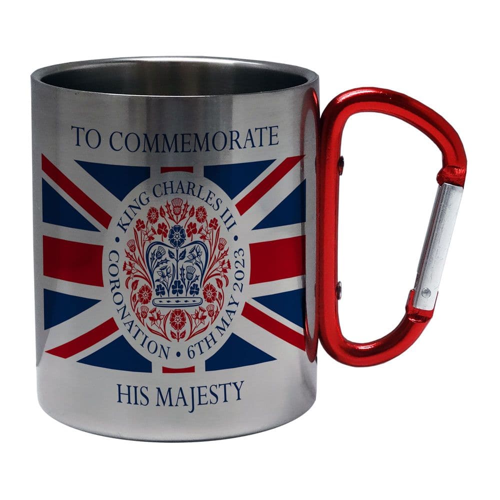 To Commemorate King Charles III Coronation 2023 Novelty Steel Mug w ...