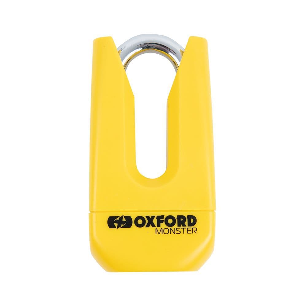 Oxford Monster 11mm Disc Lock Yellow