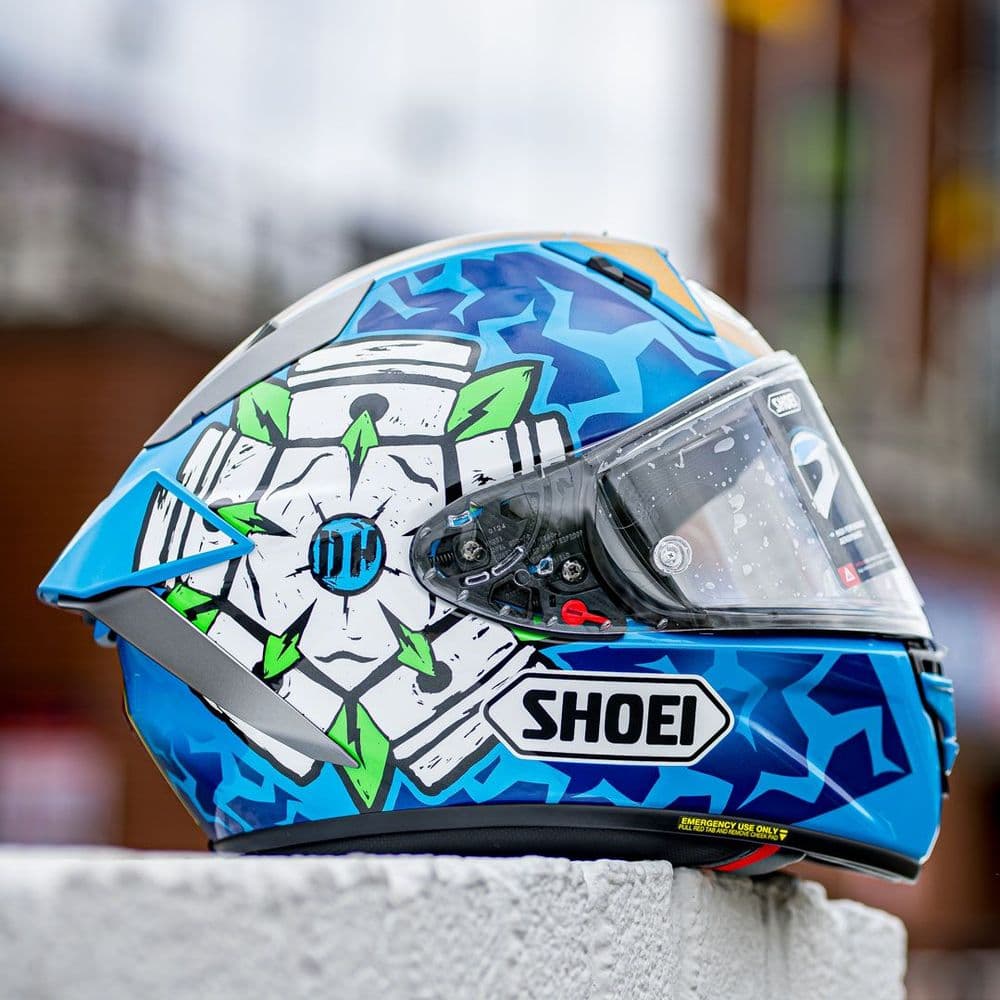 Shoei X-SPR Pro Dean Deano Harrison Replica TC-2 Helmet