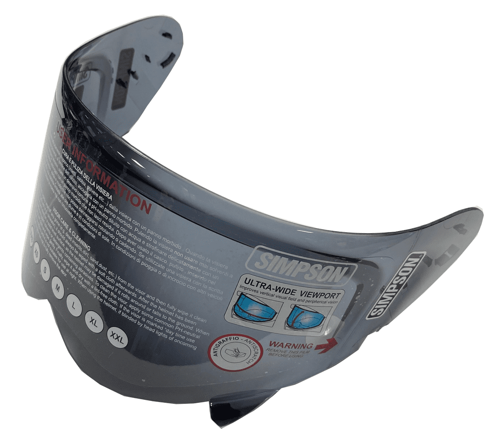 Simpson Venom Dark Tinted Visor