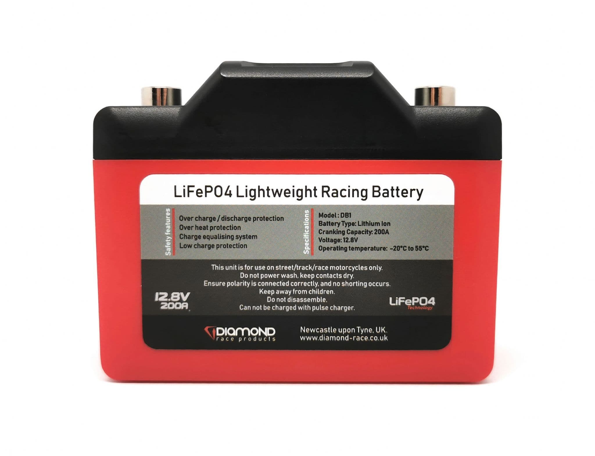 NEW! Lightweight LiFePO4 Racing Batteries from Diamond Race Products ...