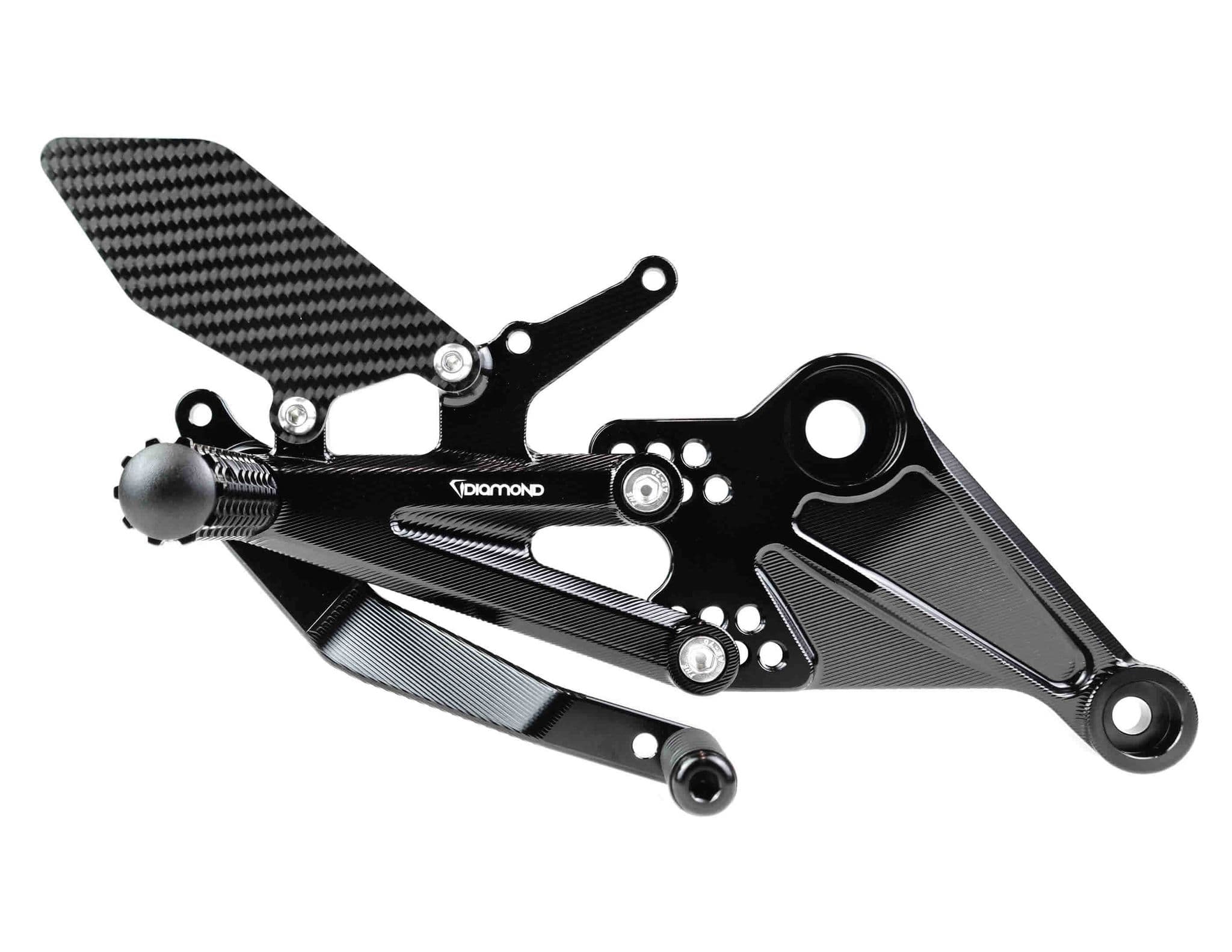 Aprilia RS660 Rearsets from Diamond Race Products - Now with Carbon Fibre!