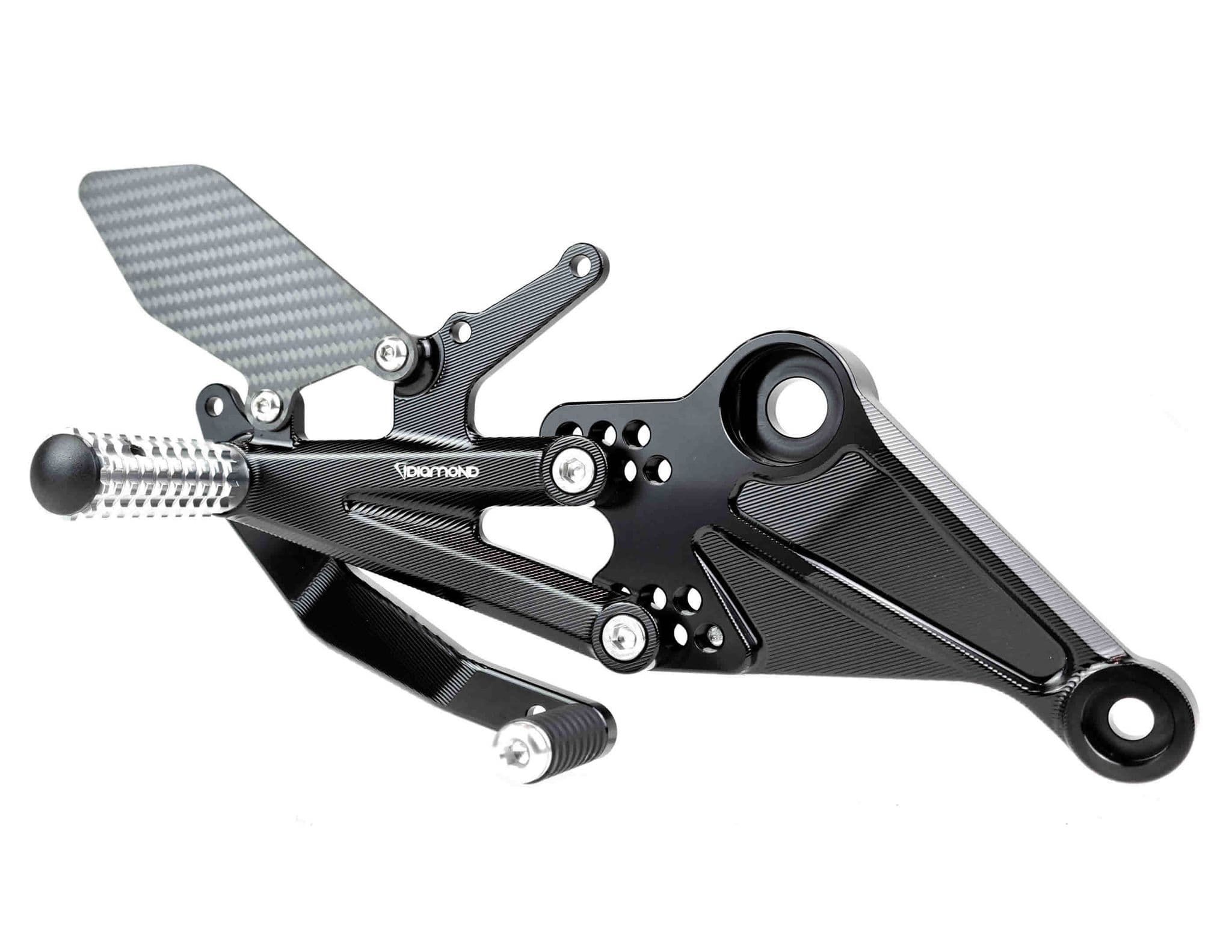 Aprilia RS660 Rearsets from Diamond Race Products - Now with Carbon Fibre!