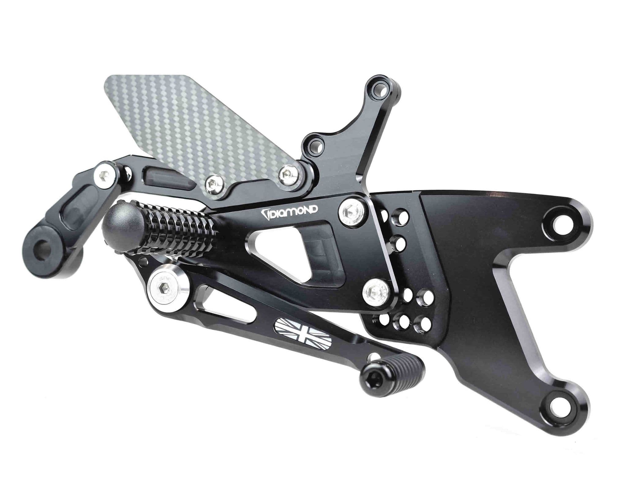 Yamaha R1 Rearsets from Diamond Race Products - Now with Carbon Fibre!