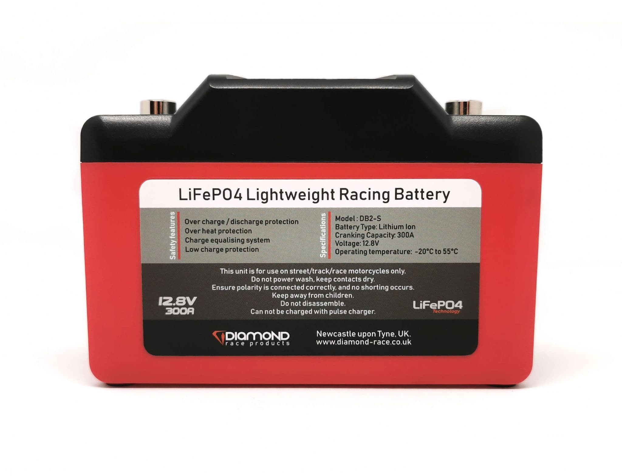 NEW! Lightweight LiFePO4 Racing Batteries from Diamond Race Products ...