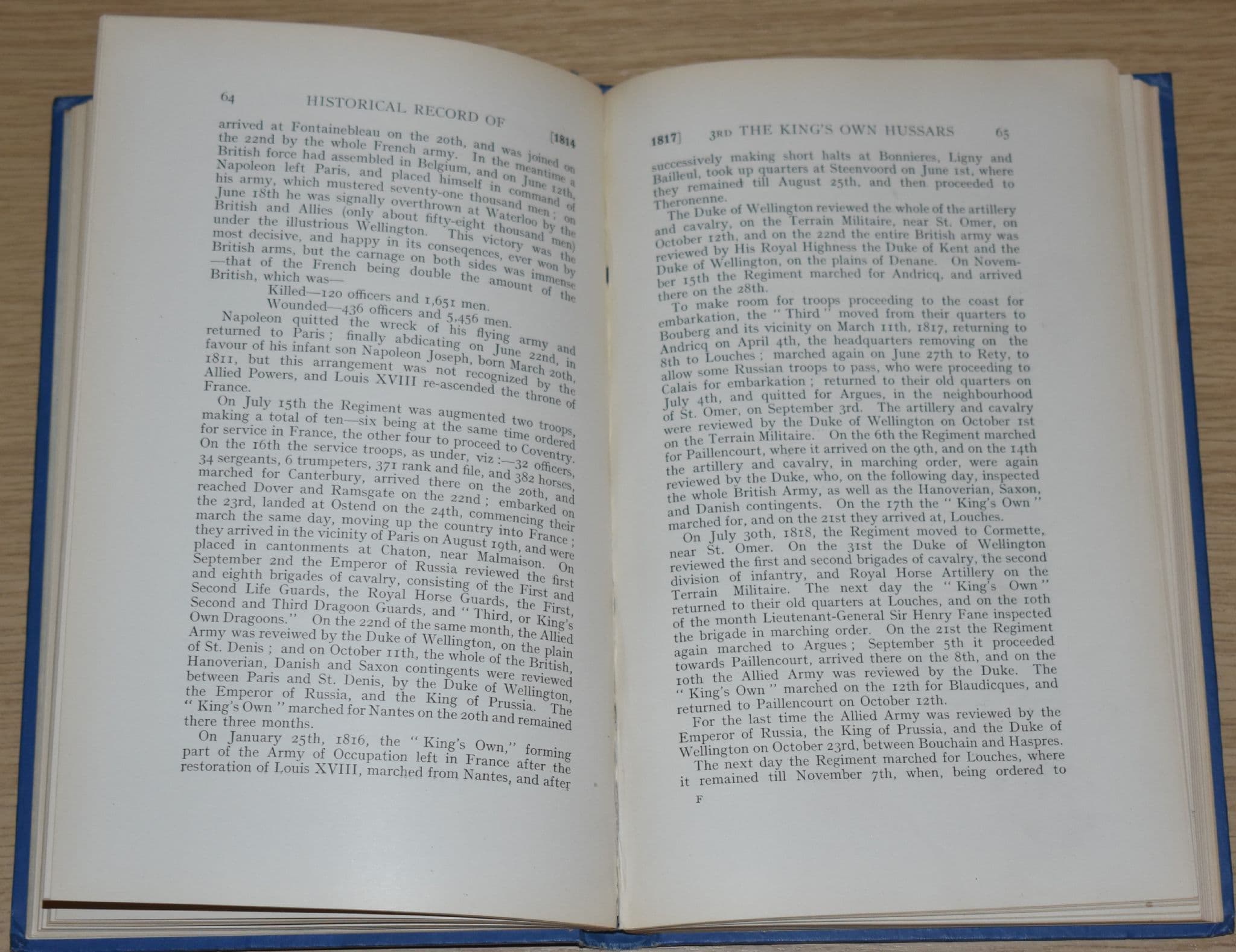 Historical Record of 3rd The King s Own Hussars