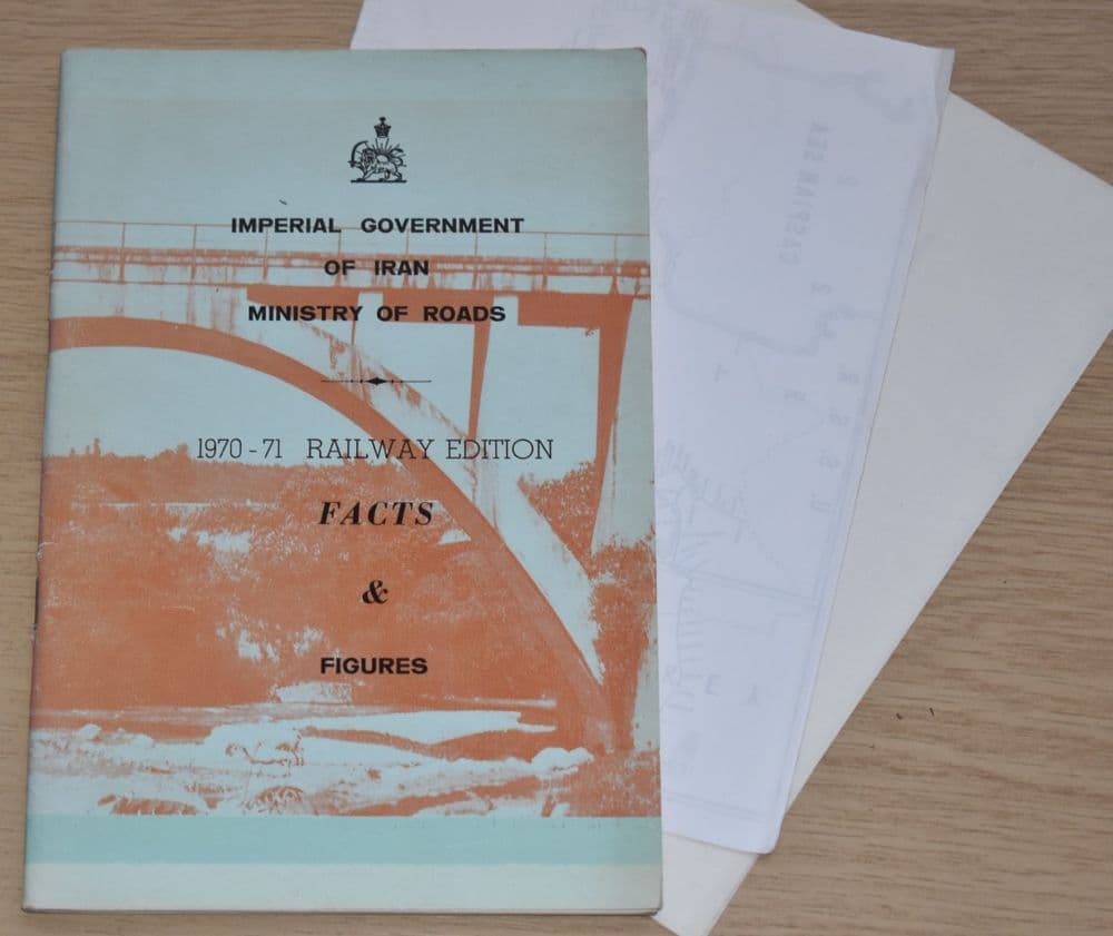Imperial Government of Iran 1970-71 Railway Edition Facts and Figures