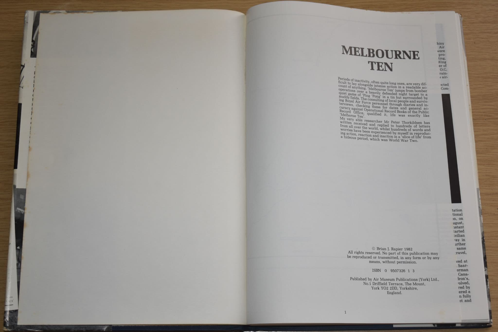 Melbourne Ten by Brian J Rapier