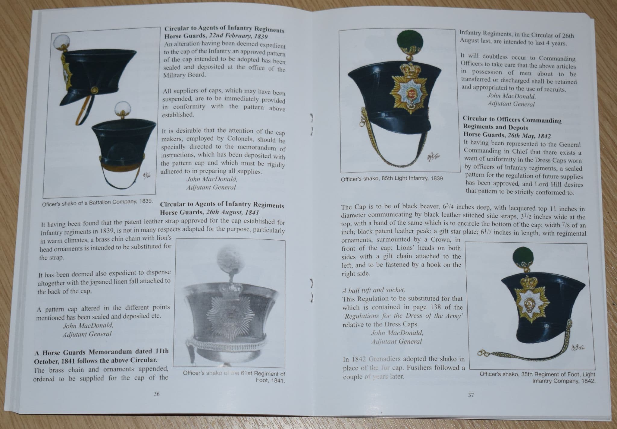 The British Infantry Shako 1800-1897 by Bryan Fosten and Gary Gibbs