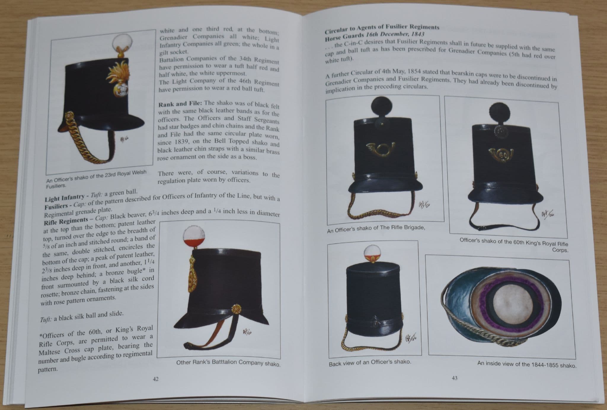 The British Infantry Shako 1800-1897 by Bryan Fosten and Gary Gibbs