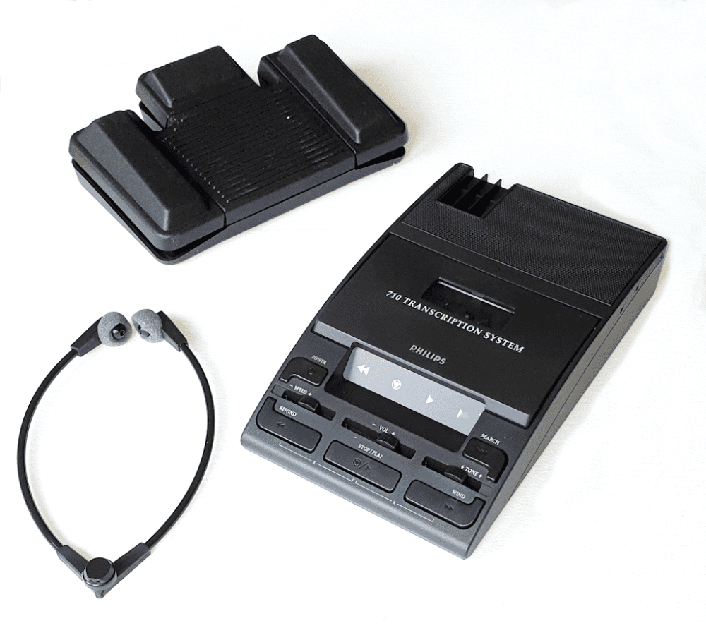 Philips LFH710 Basic Desktop Mini Cassette Transcription Kit Reconditioned