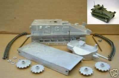 A DINKY TOYS COPY MODEL 151A MEDIUM TANK IN KIT FORM