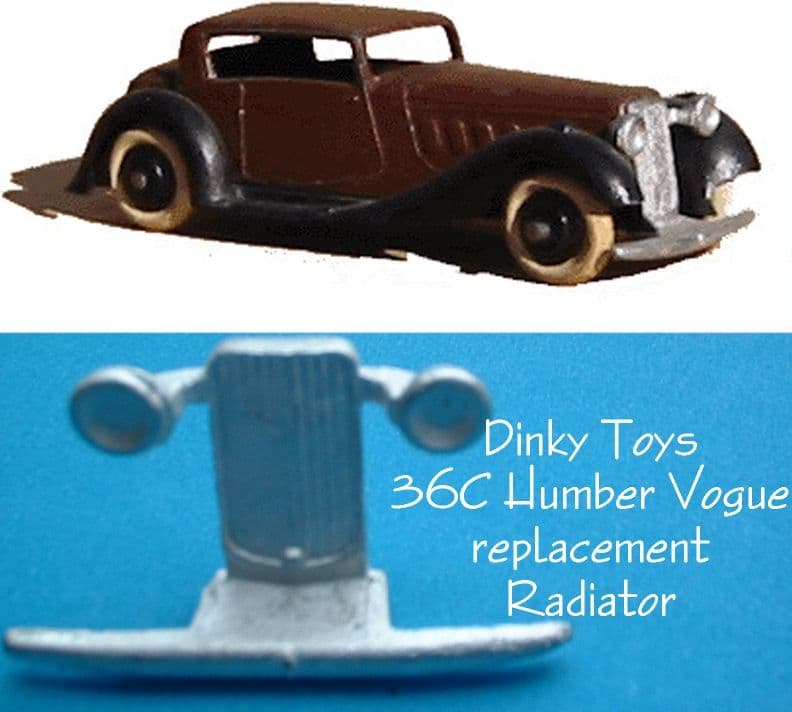 Dinky Toys 36C Humber Vogue Radiator Grille Each