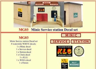 Tri-ang MINIC Decals