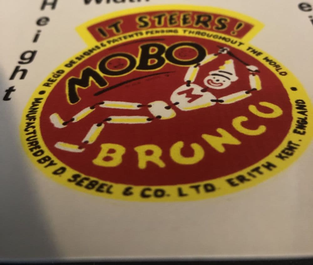 MO2 Mobo " BRONCO IT STEERS " decal