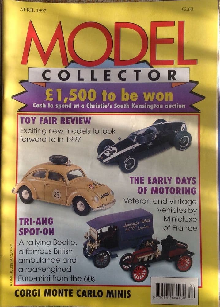 ORIGINAL MODEL COLLECTOR MAGAZINE April 1997