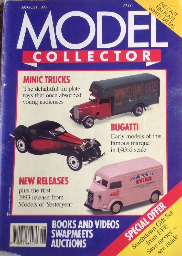 ORIGINAL MODEL COLLECTOR MAGAZINE August 1993