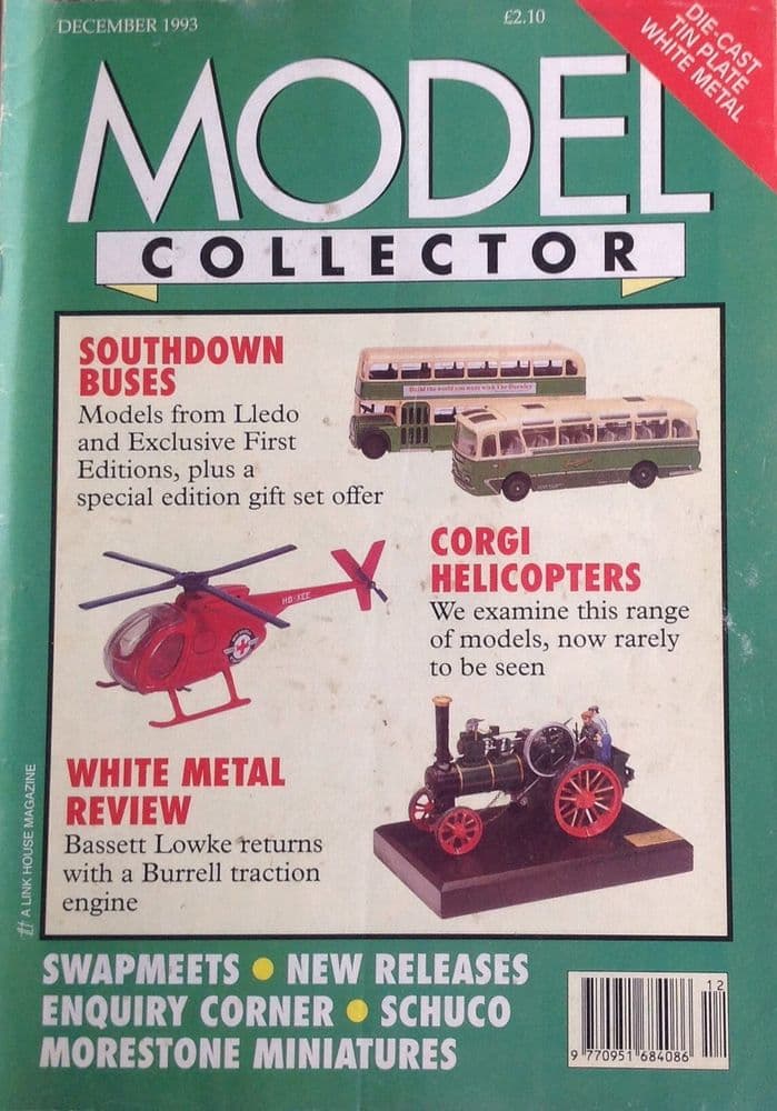 ORIGINAL MODEL COLLECTOR MAGAZINE December 1993