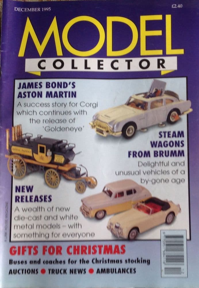 ORIGINAL MODEL COLLECTOR MAGAZINE December 1995