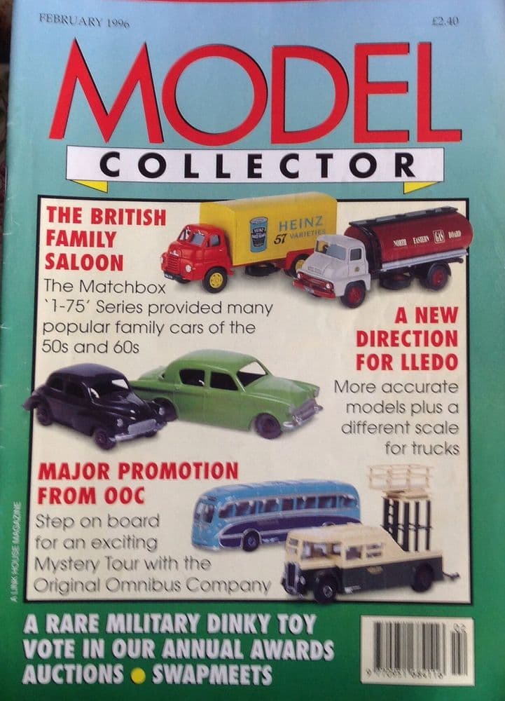 ORIGINAL MODEL COLLECTOR MAGAZINE February 1996