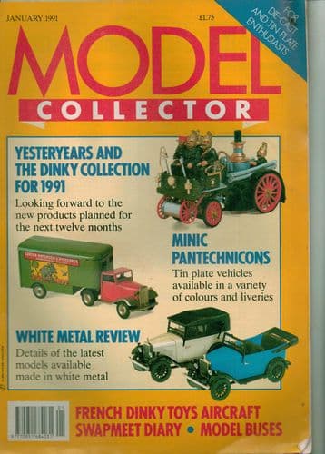 ORIGINAL MODEL COLLECTOR MAGAZINE January 1991