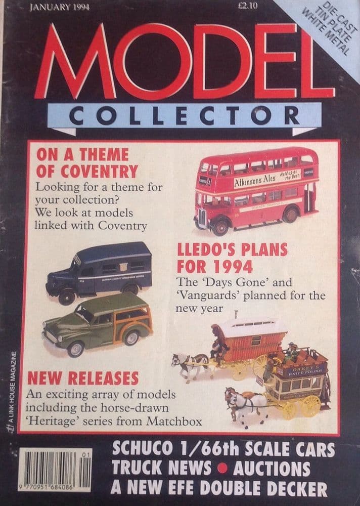 ORIGINAL MODEL COLLECTOR MAGAZINE January 1994