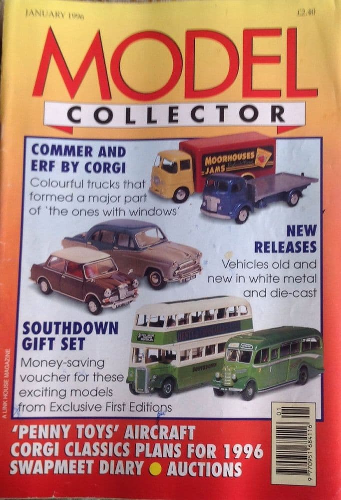 ORIGINAL MODEL COLLECTOR MAGAZINE January 1996