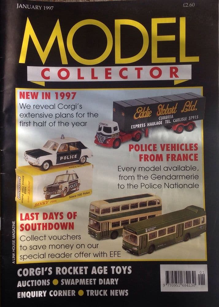 ORIGINAL MODEL COLLECTOR MAGAZINE January 1997