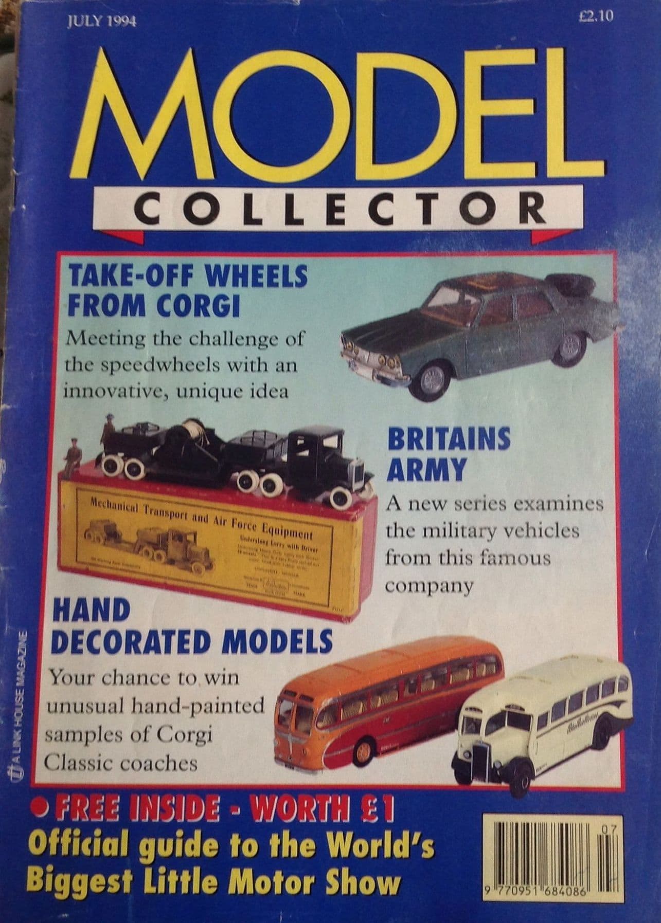ORIGINAL MODEL COLLECTOR MAGAZINE July 1994