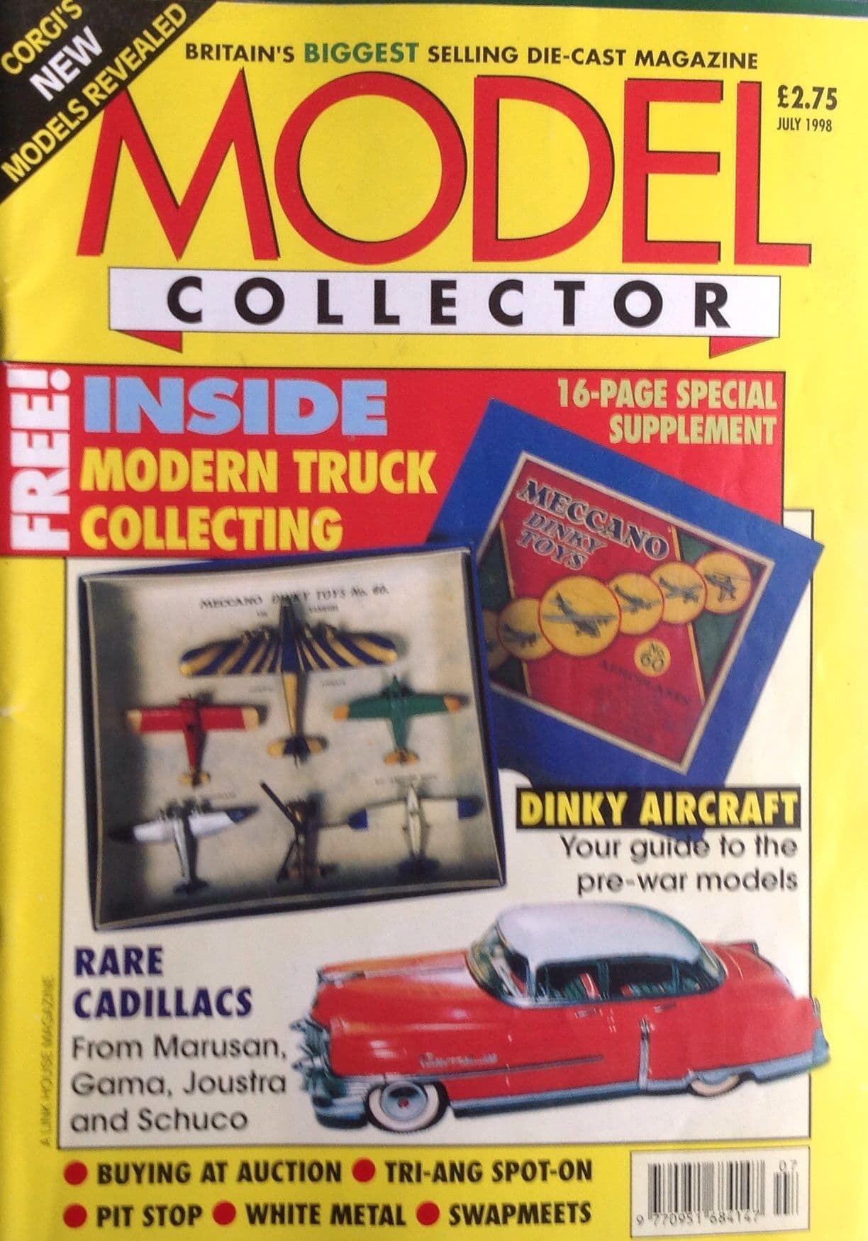 ORIGINAL MODEL COLLECTOR MAGAZINE July 1998