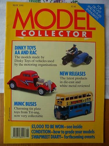 ORIGINAL MODEL COLLECTOR MAGAZINE May 1990
